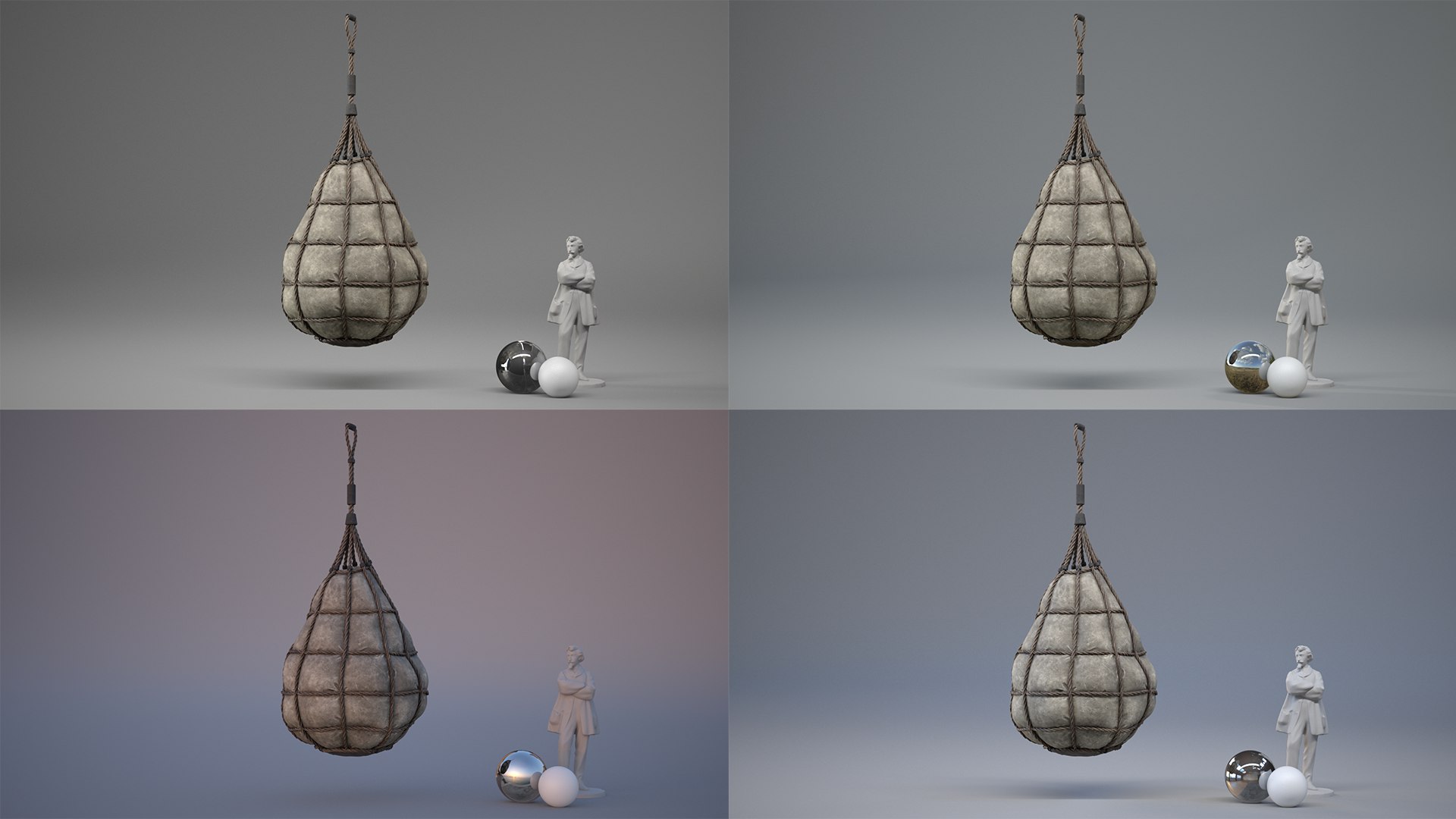 3D Model Net Carry Bag - TurboSquid 1853565