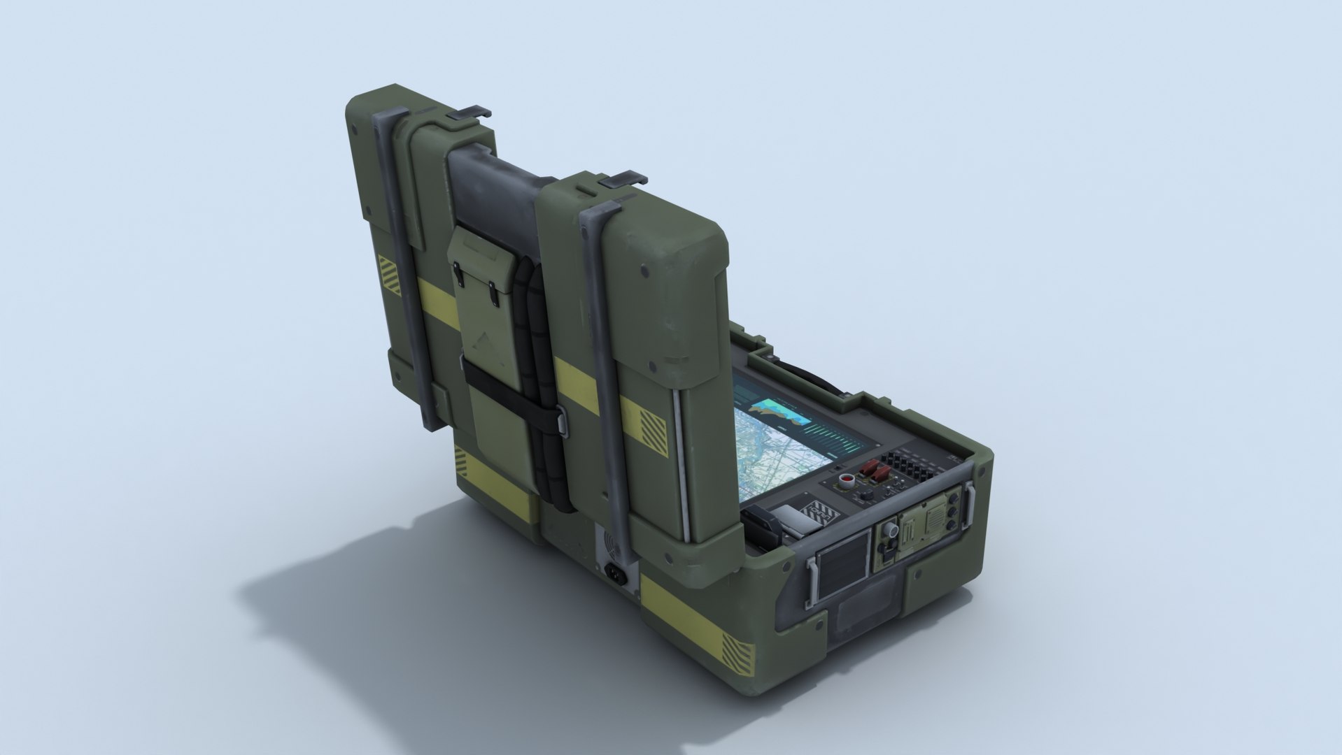 3D Model Tactical Laptop - TurboSquid 2308205
