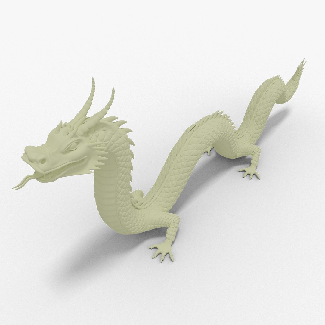 Dragon Model - TurboSquid 1705962