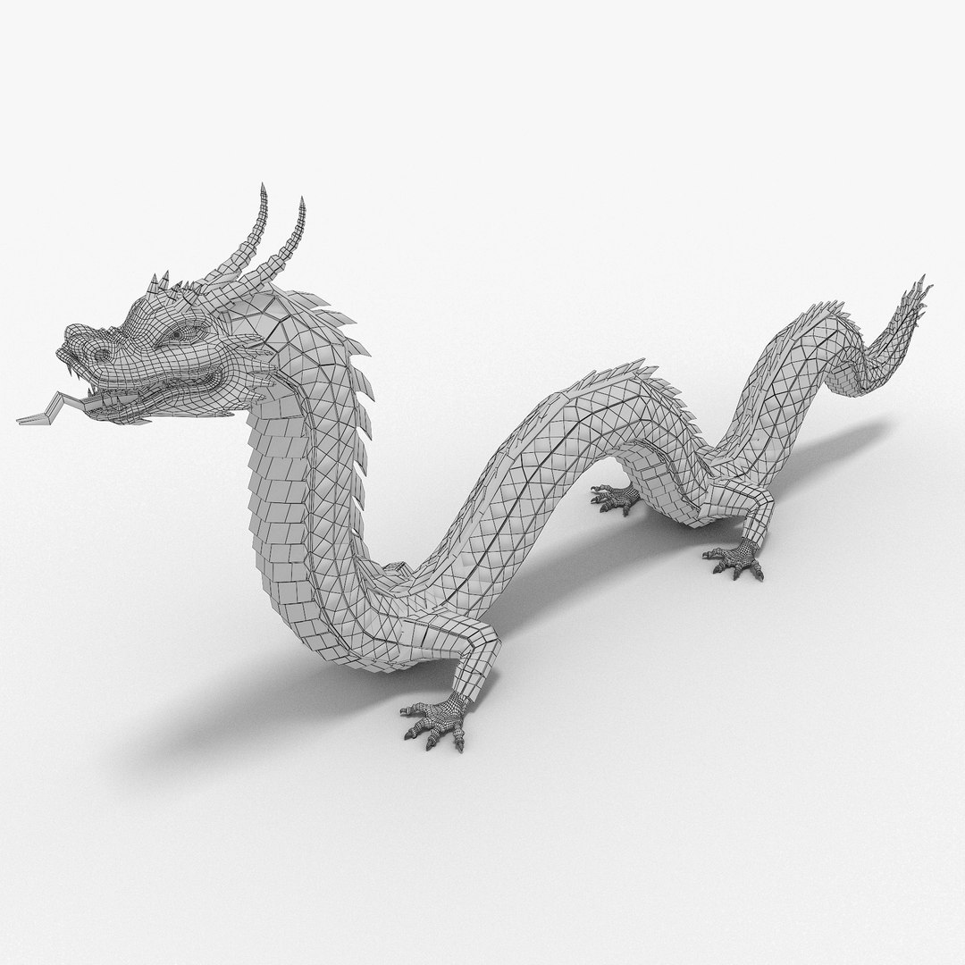 Dragon Model - TurboSquid 1705962