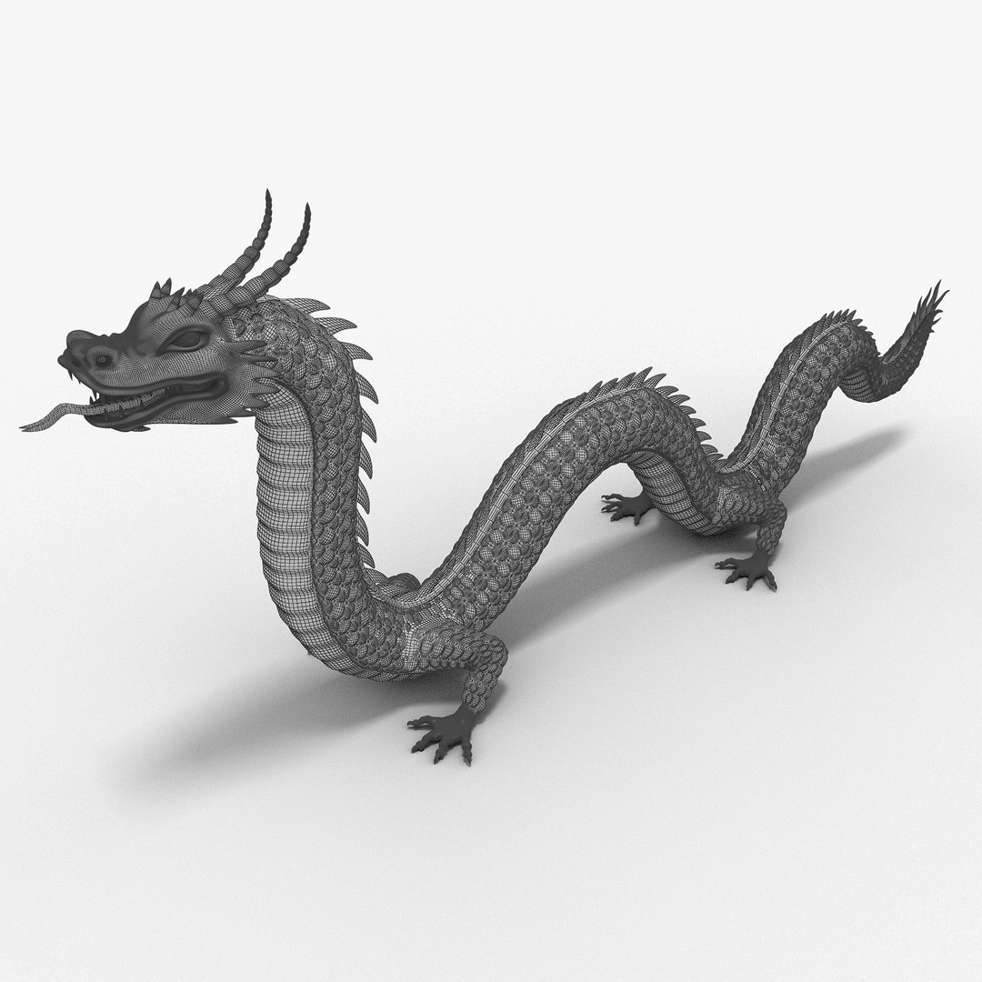 Dragon Model - TurboSquid 1705962