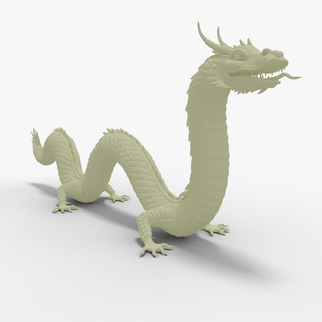 Dragon Model - TurboSquid 1705962