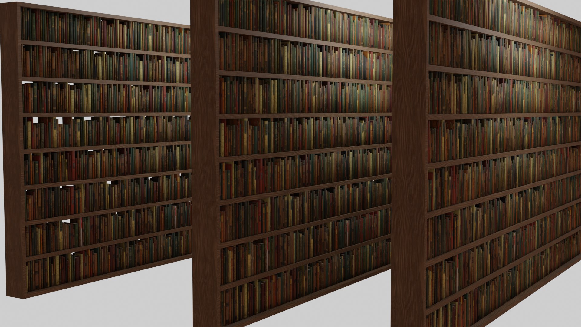 3D Bookshelf Generator Blender - TurboSquid 2115897