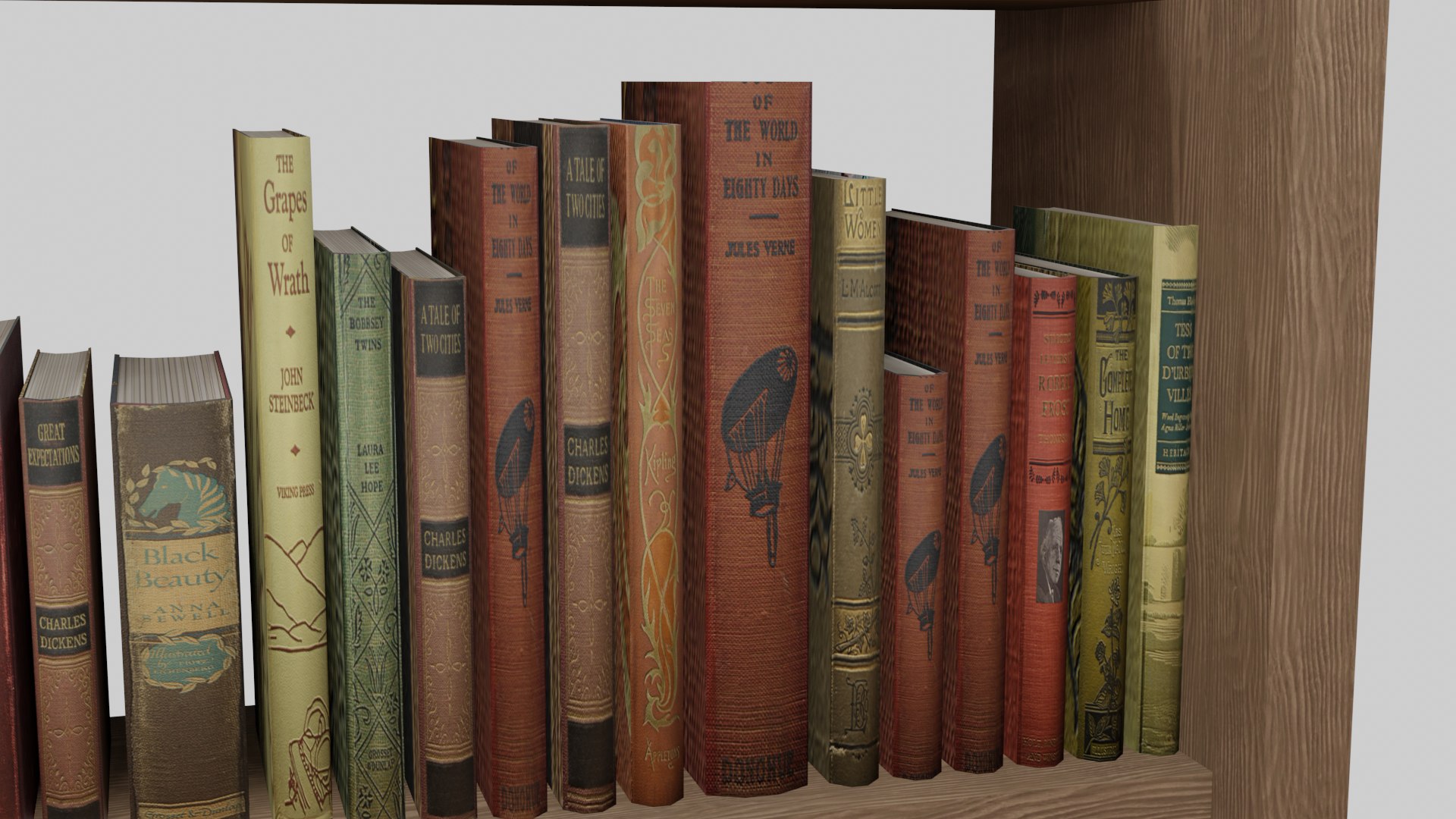 3D Bookshelf Generator Blender - TurboSquid 2115897