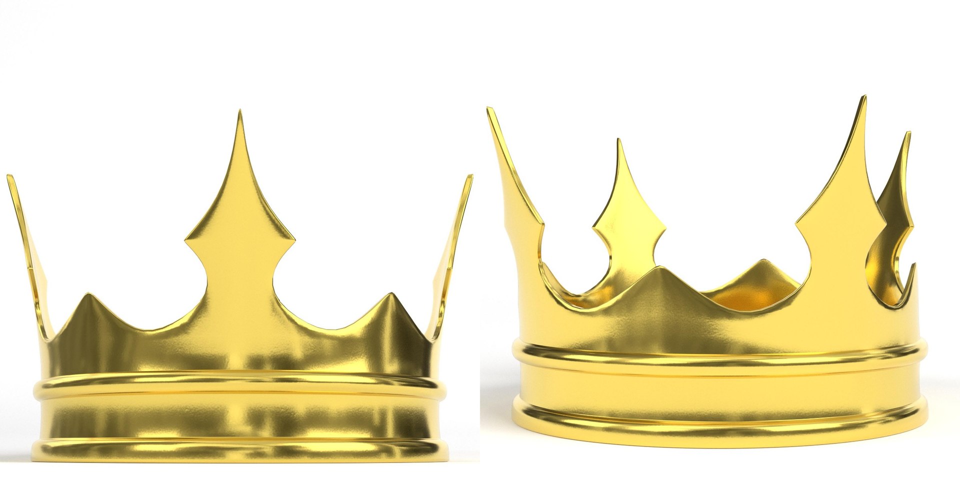 3D Model Gold Crown 11 - TurboSquid 1908360