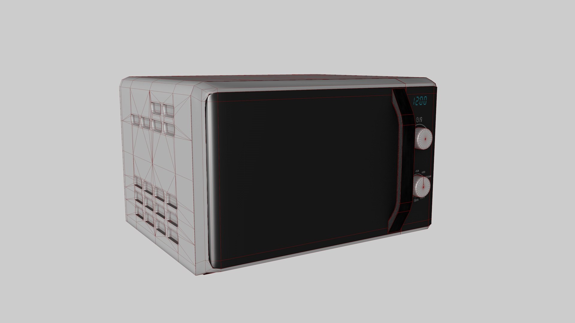 Microwave 3D Model - TurboSquid 1872167