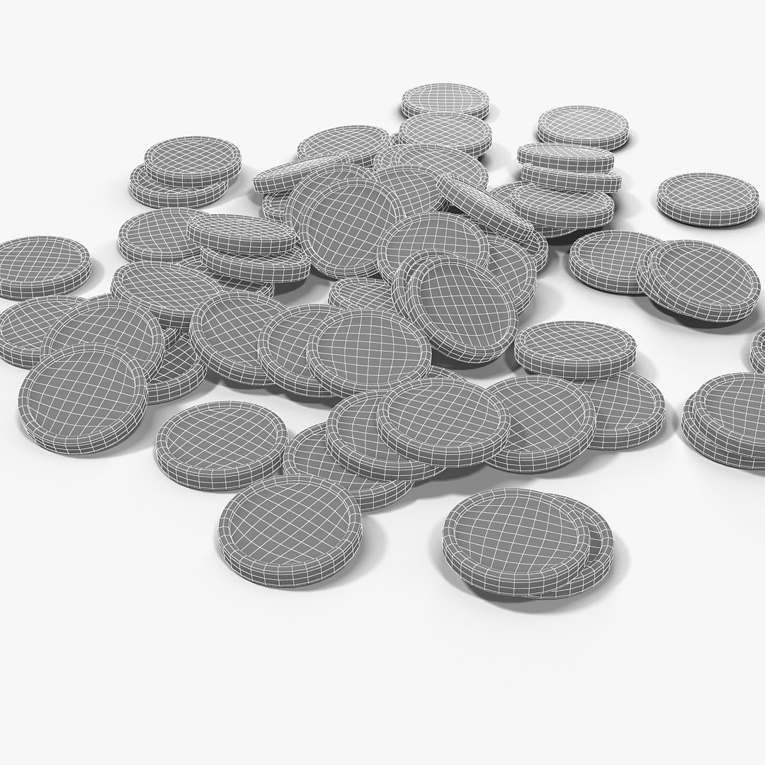 Gold Coins 3d Max