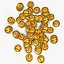 Gold Coins 3d Max