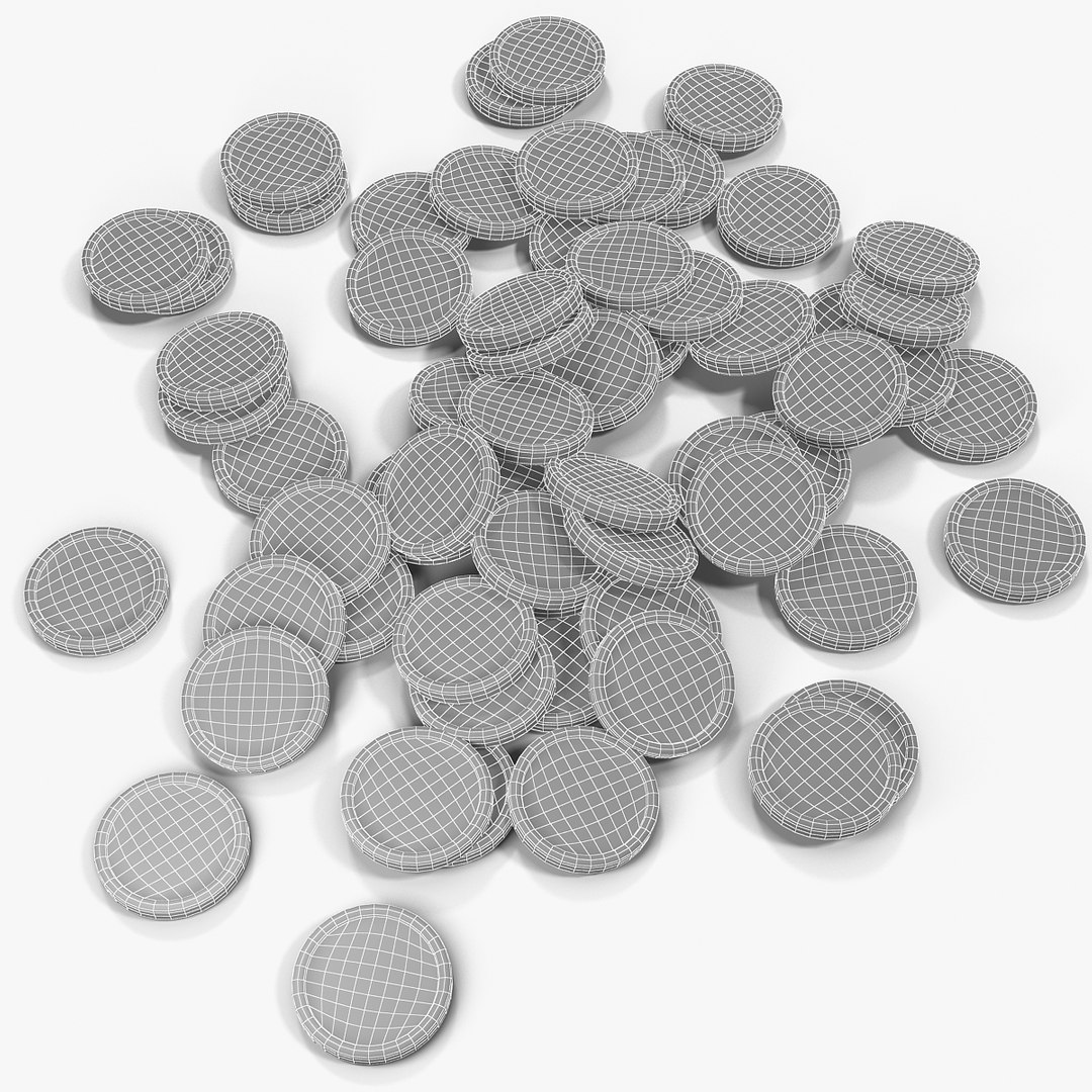 Gold Coins 3d Max
