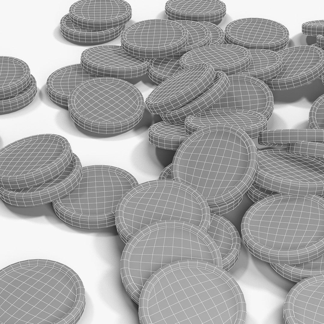 Gold Coins 3d Max