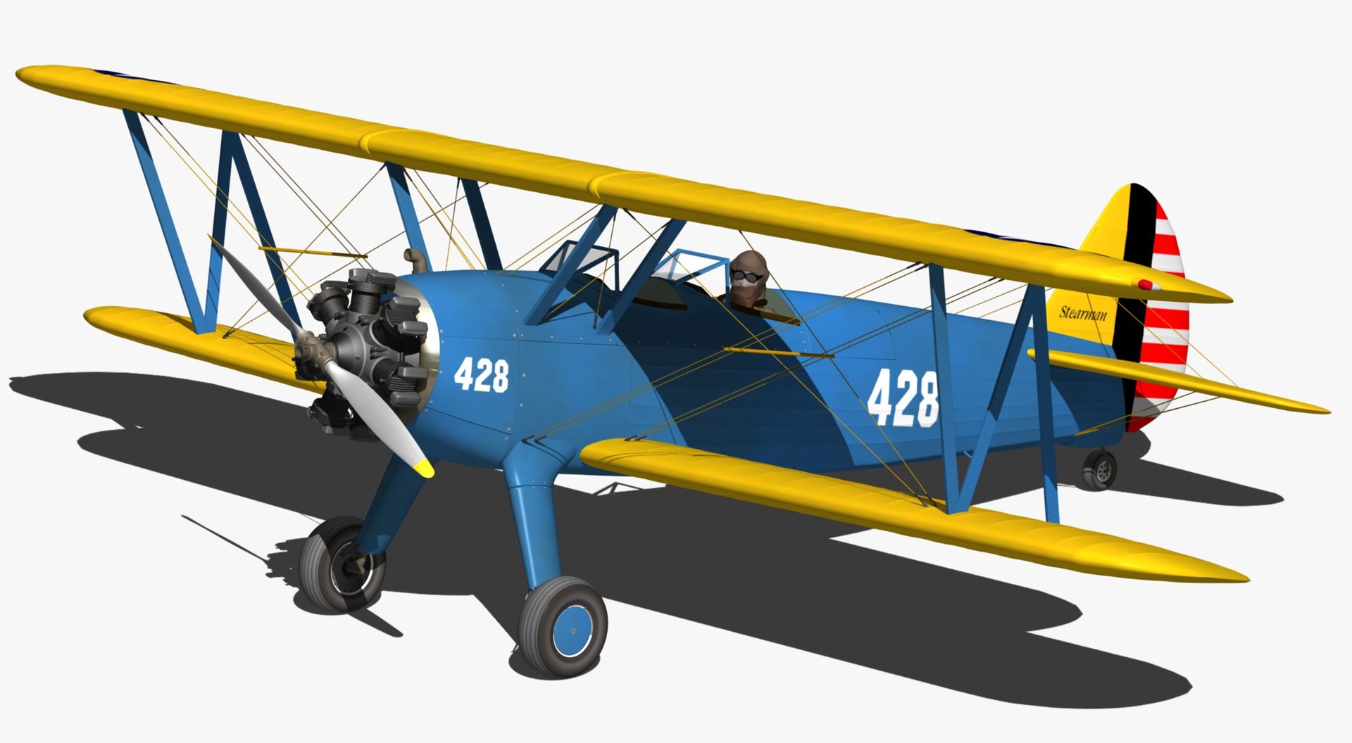 Max Boeing-stearman 75 Stearman Boeing