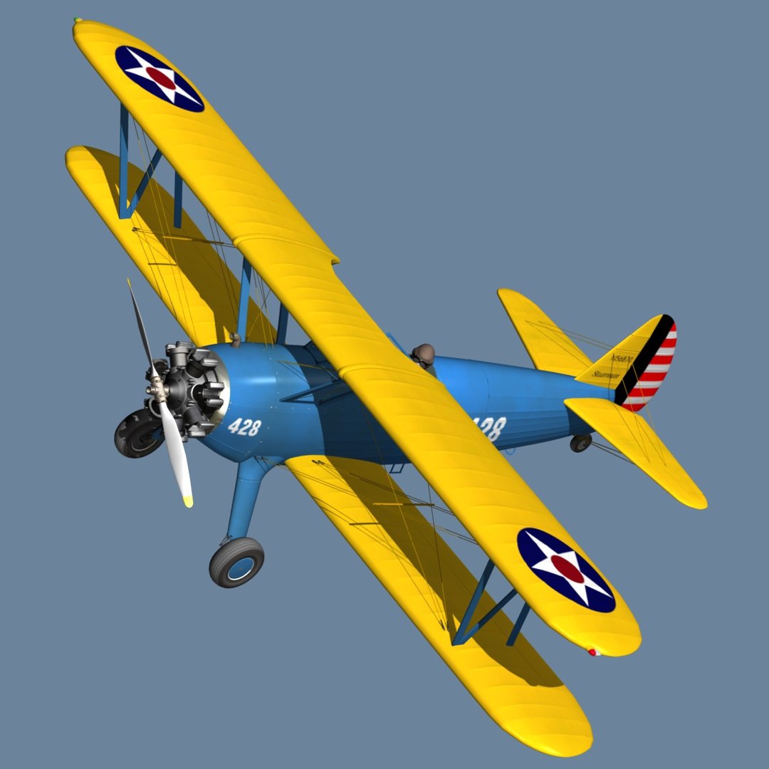 Max Boeing-stearman 75 Stearman Boeing