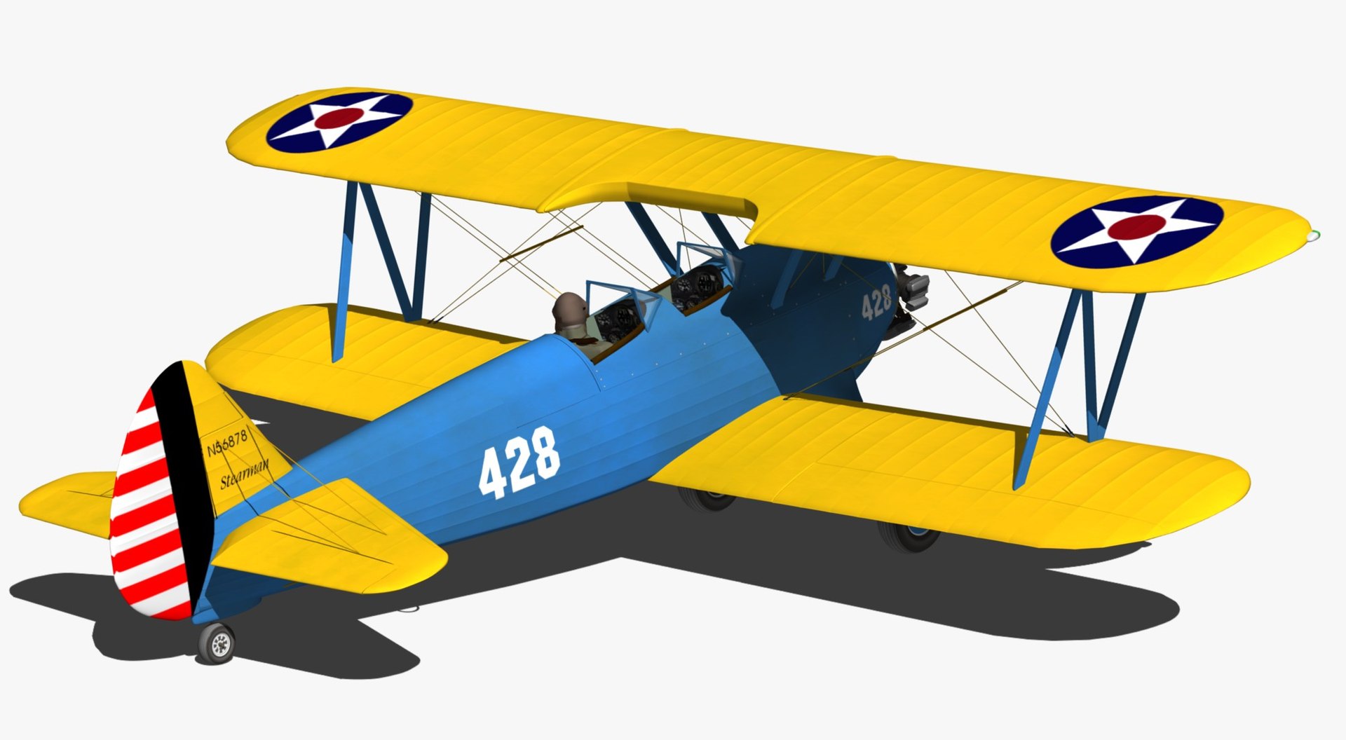 Max Boeing-stearman 75 Stearman Boeing