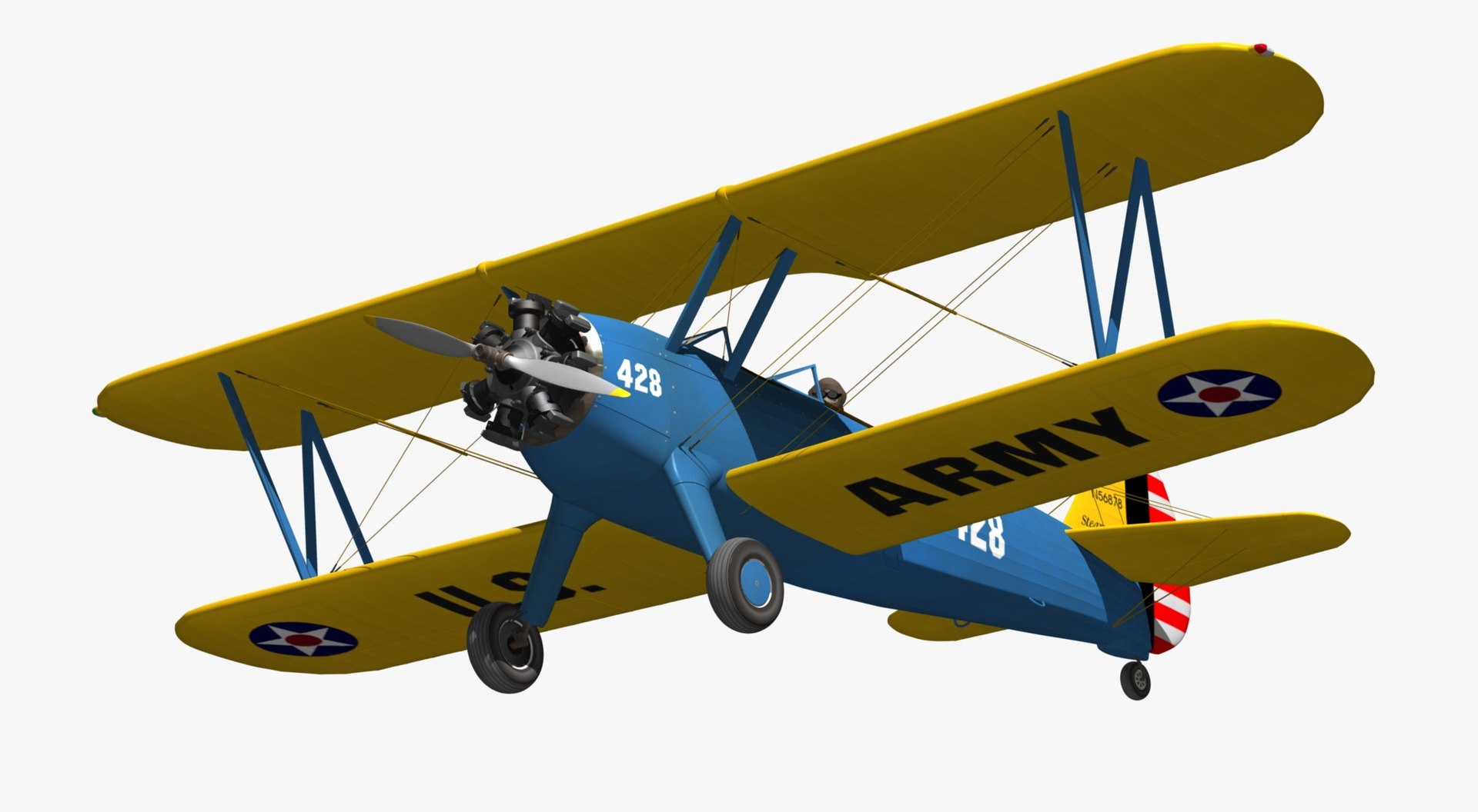 Max Boeing-stearman 75 Stearman Boeing