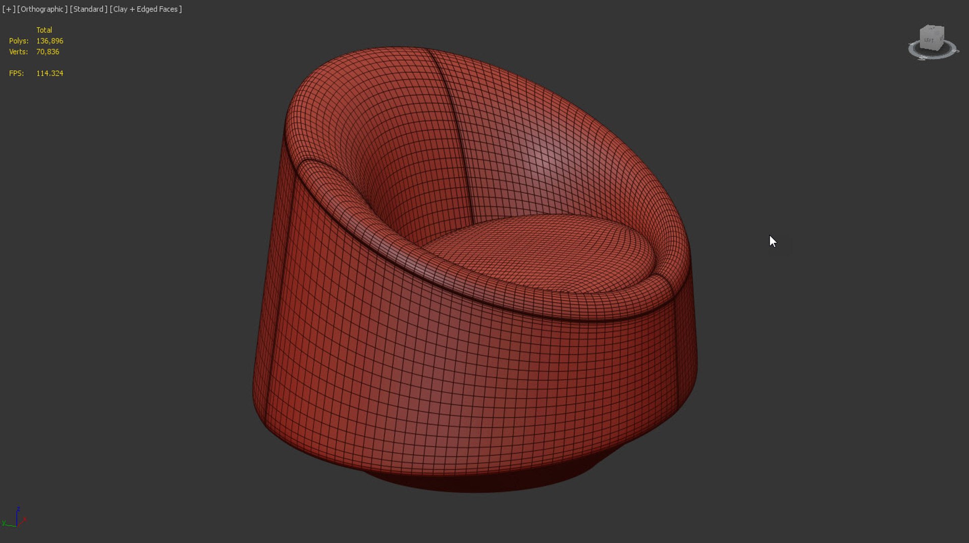 3D Crystal armchair by Tacchini model - TurboSquid 1734482