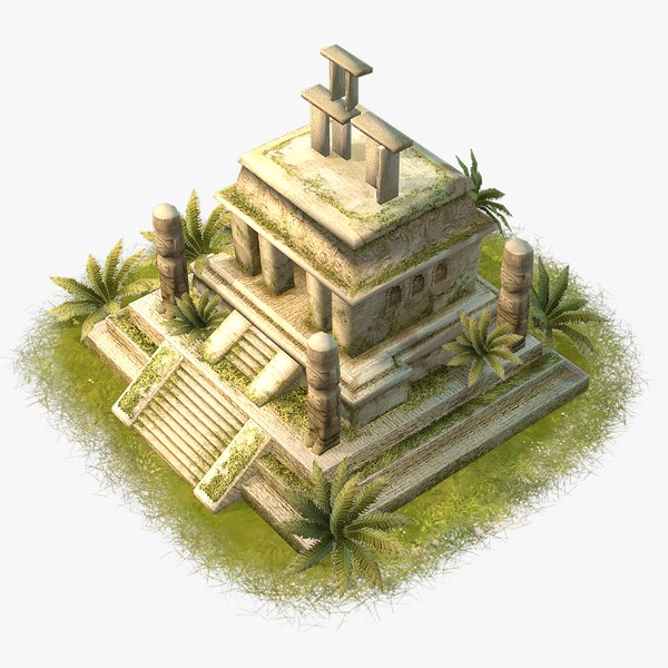 Aztec Pyramid 3D Models for Download | TurboSquid
