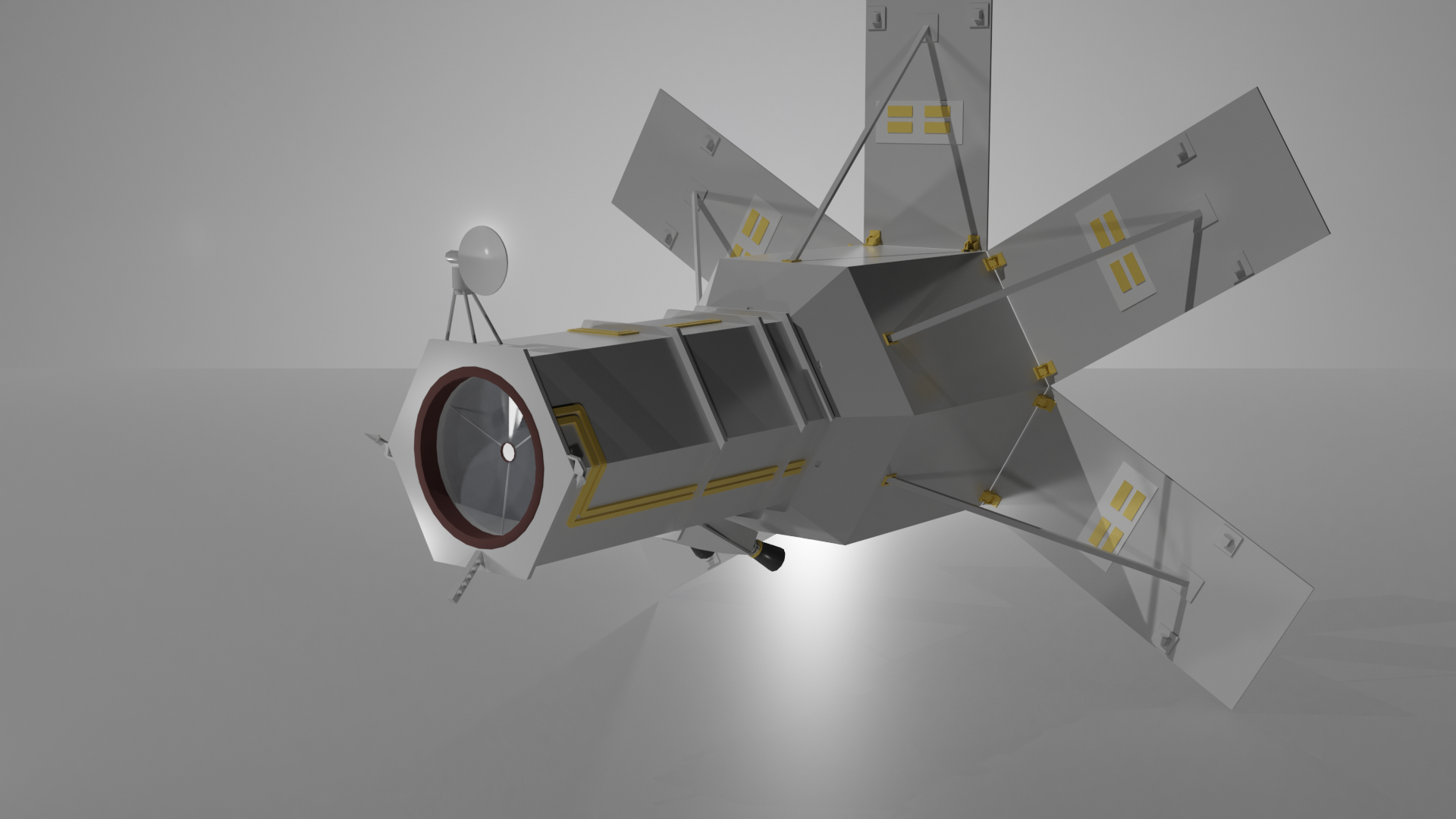 3D Model WorldView-4 Satellite - TurboSquid 1952462