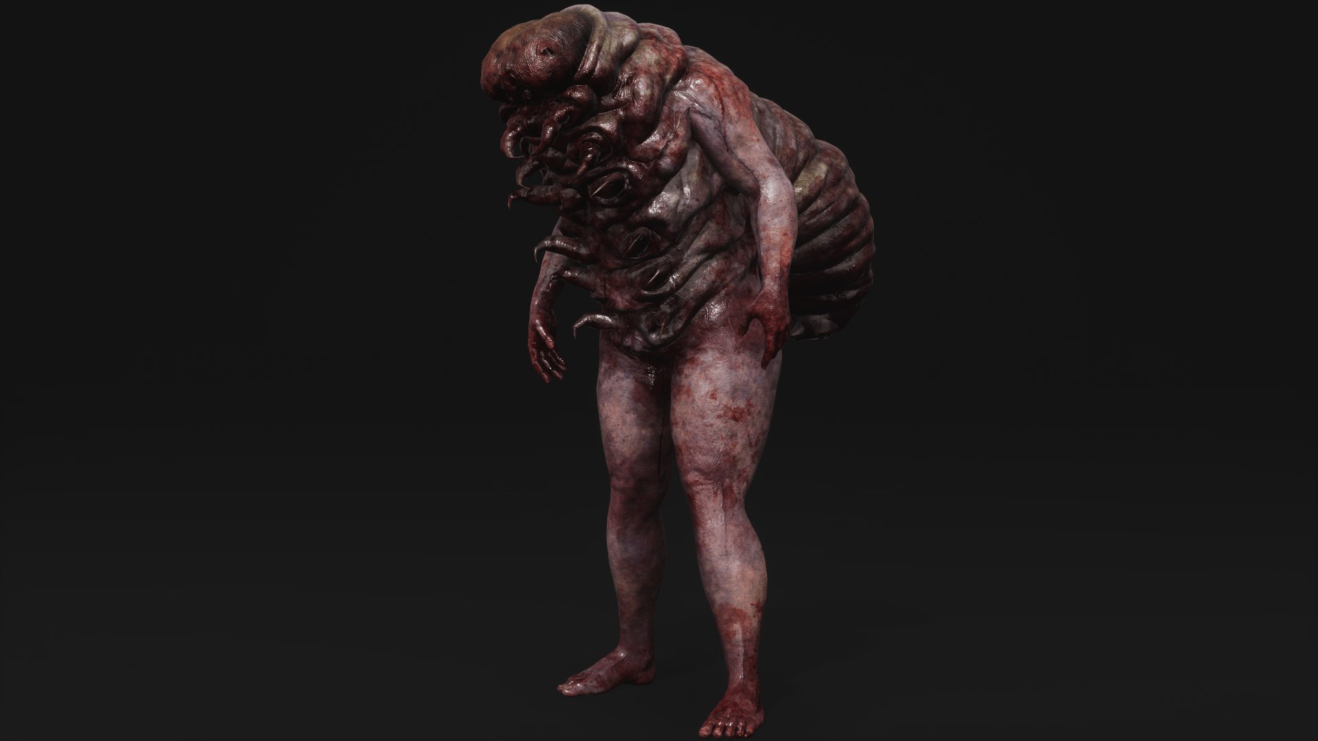 Mutant Caterpillar - Horror Insects Collection 3D Model - TurboSquid ...