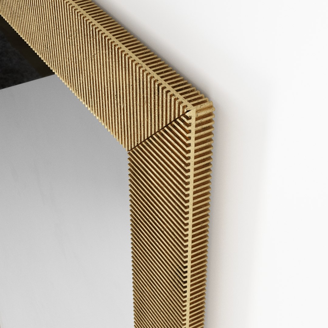 3D restoration cast ribbed metal frame model - TurboSquid 1278761