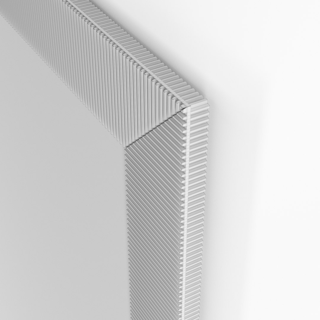 3D restoration cast ribbed metal frame model - TurboSquid 1278761