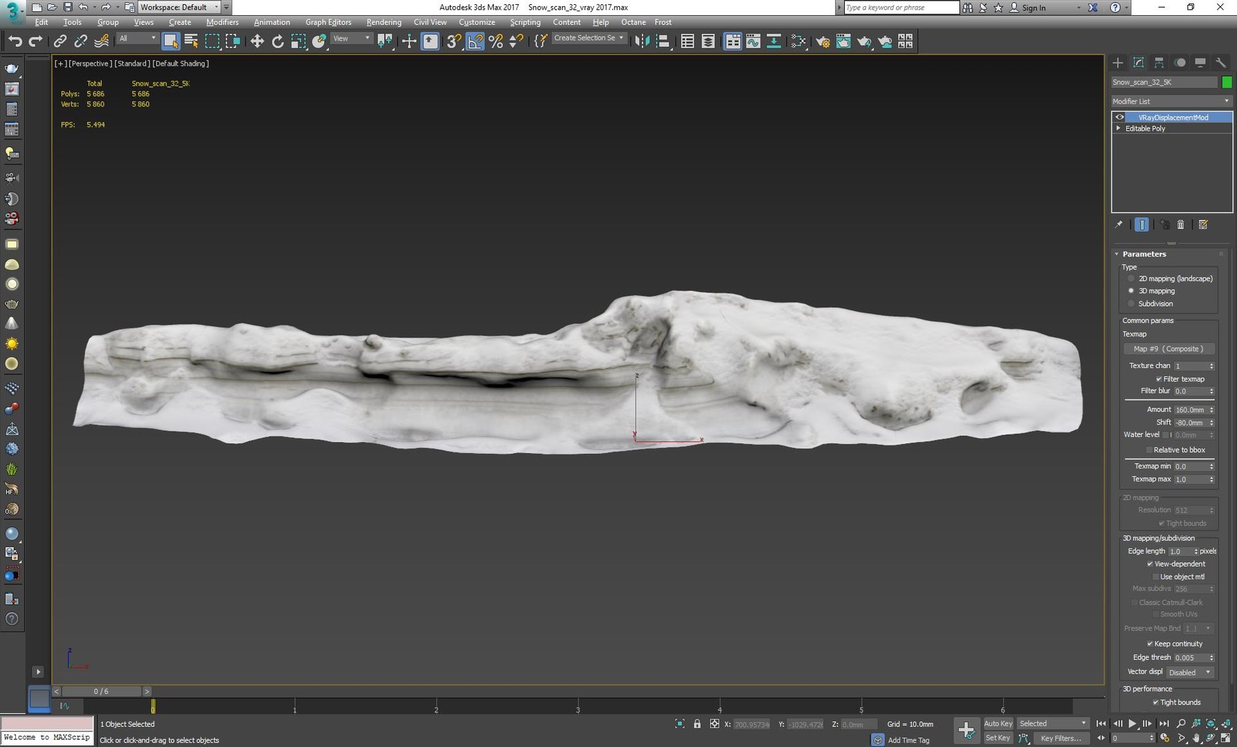 3D Snow 8k - TurboSquid 1390014