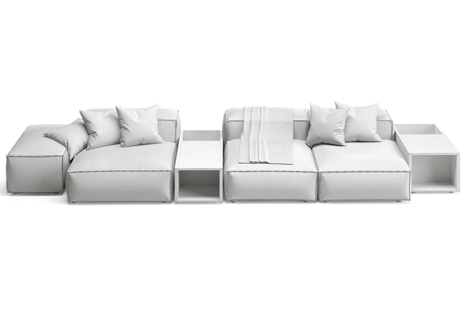 Living Divani Extra Soft Continetori 3D Model - TurboSquid 2068319