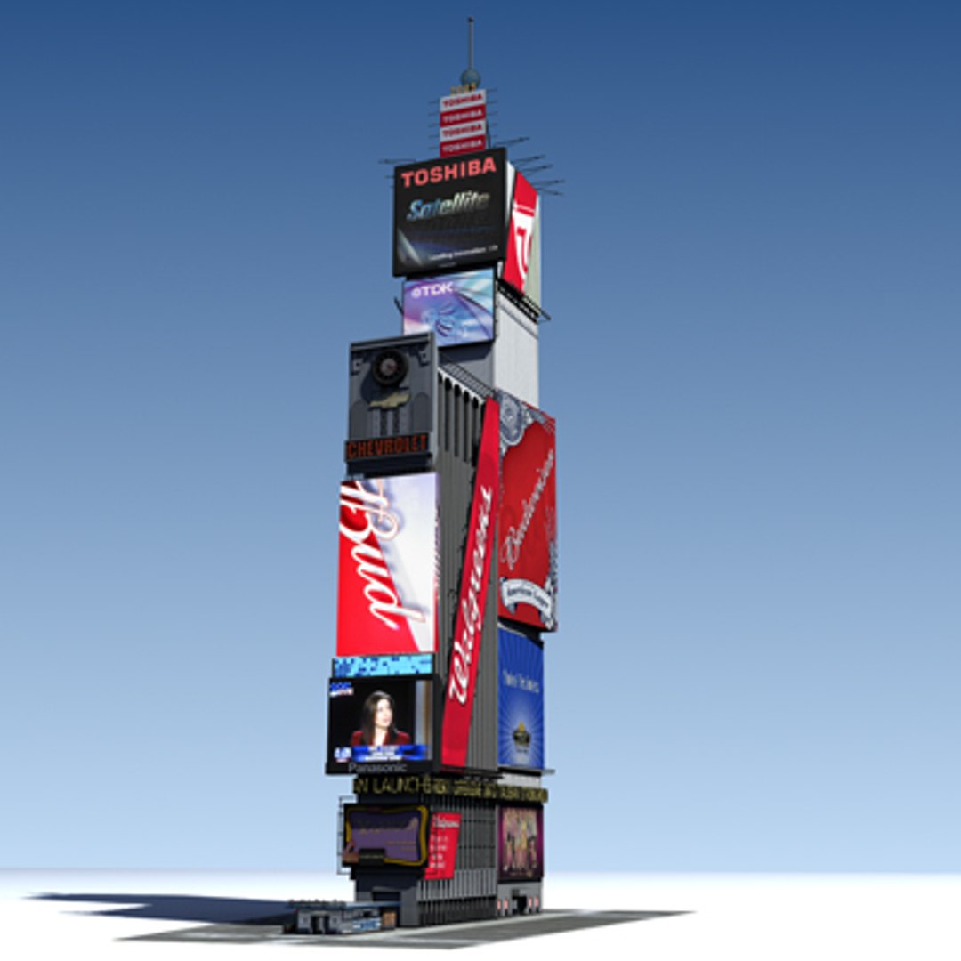 Square City Building 1 3d 3ds