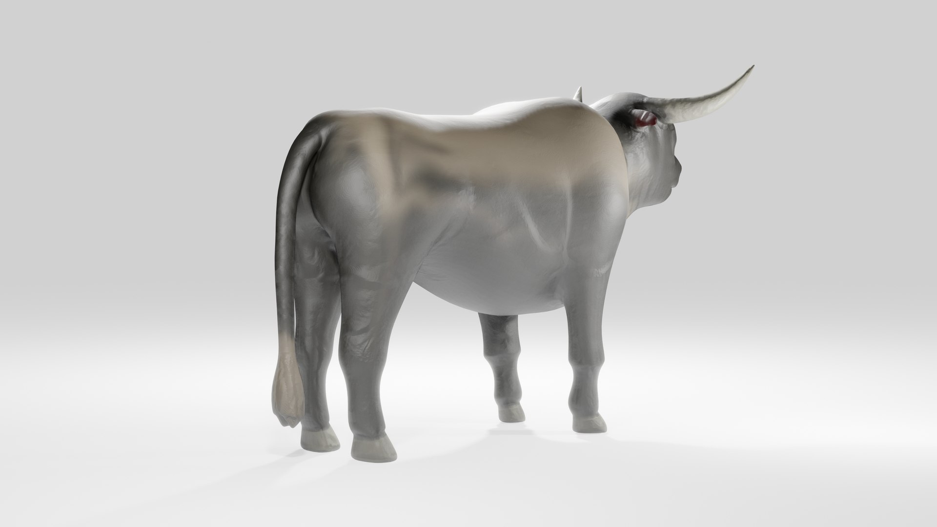 3D Model Bull Cartoonist Animal Rigging - TurboSquid 1611536
