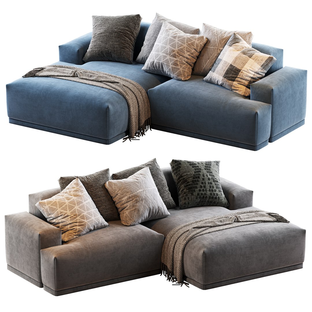 3D CONNECT MODULAR SOFA - TurboSquid 1779711