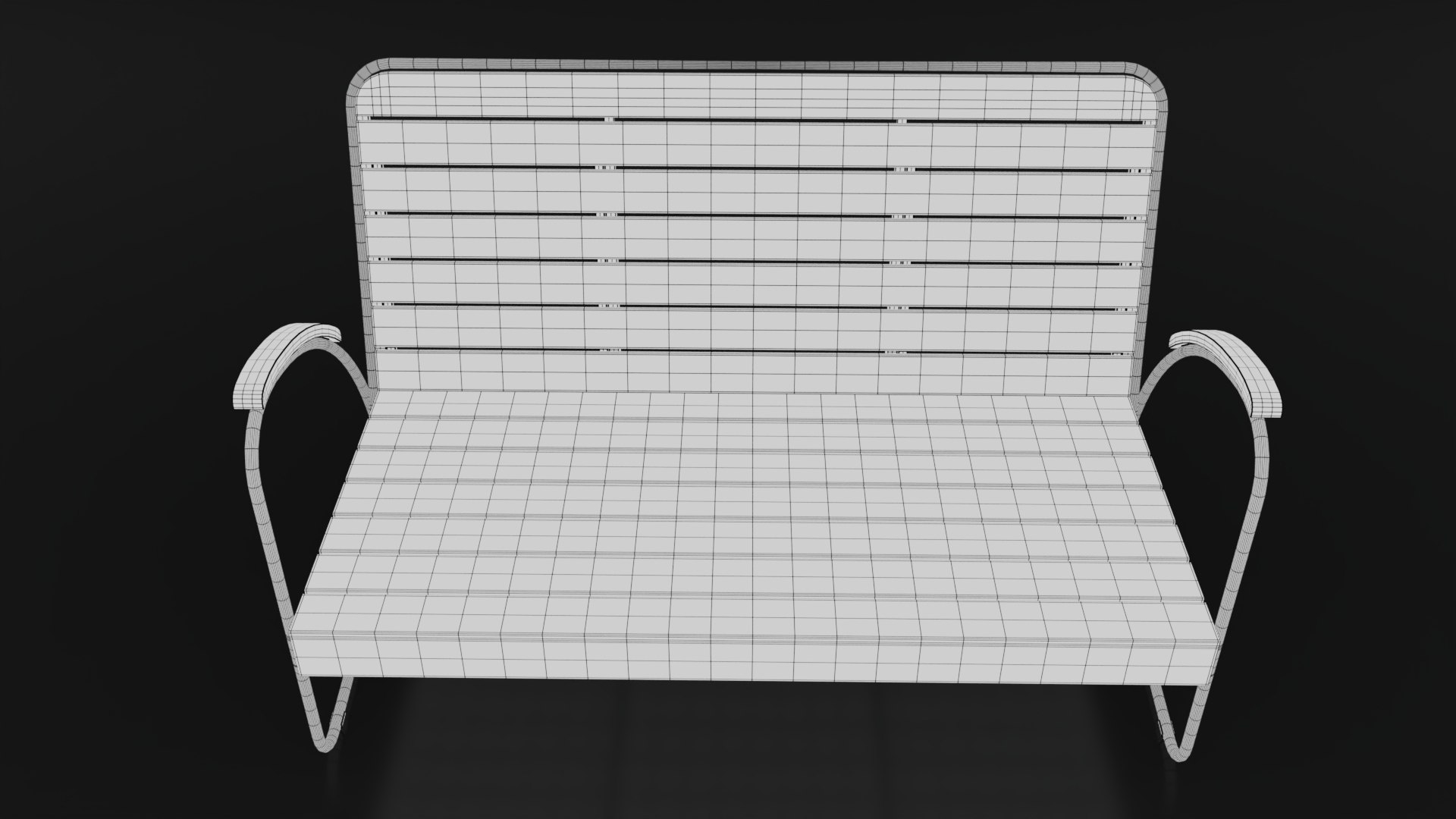 Bench Pack Model - TurboSquid 2342768