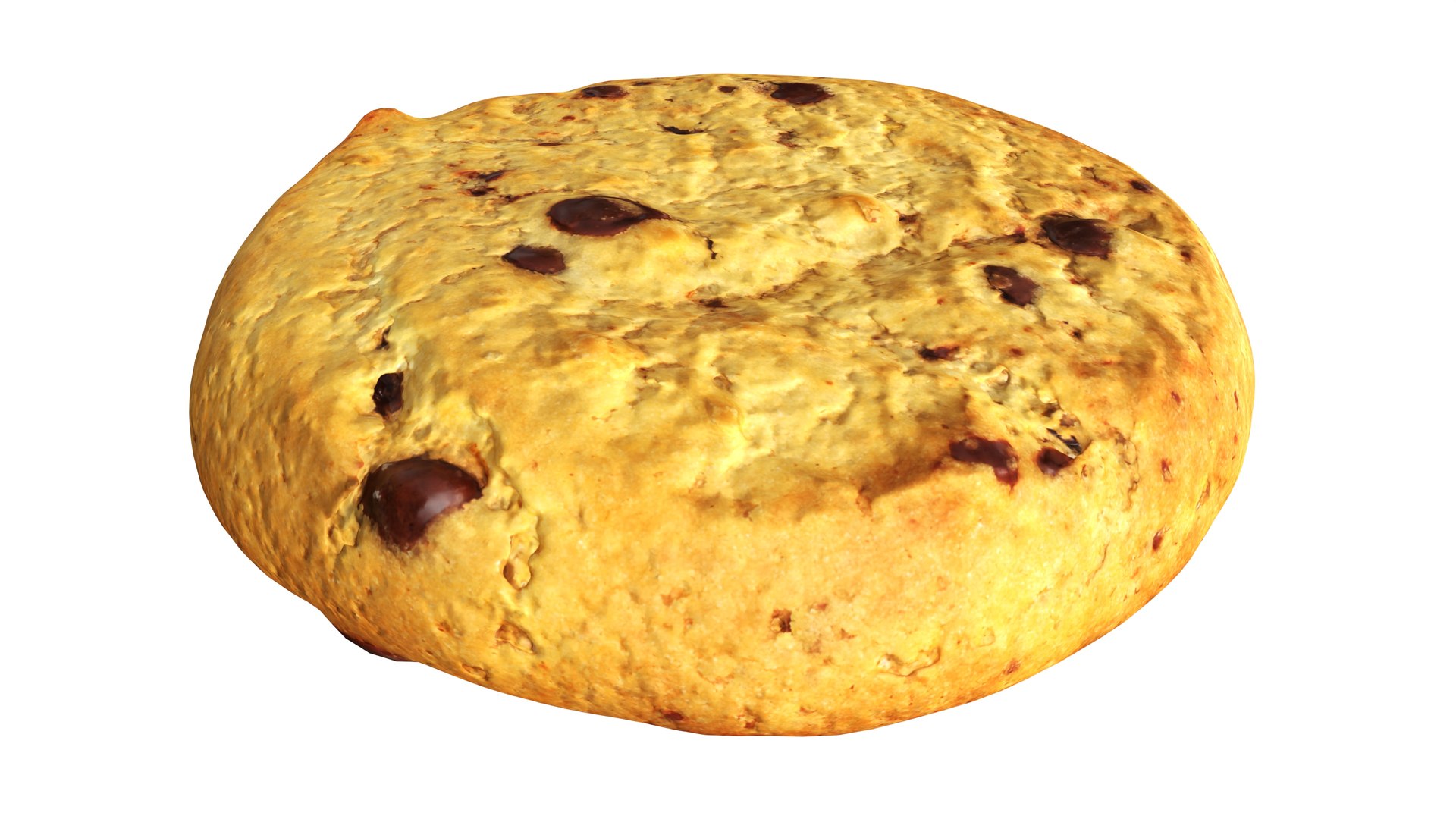 Cookie With Choko Chips 3D Model - TurboSquid 2339202
