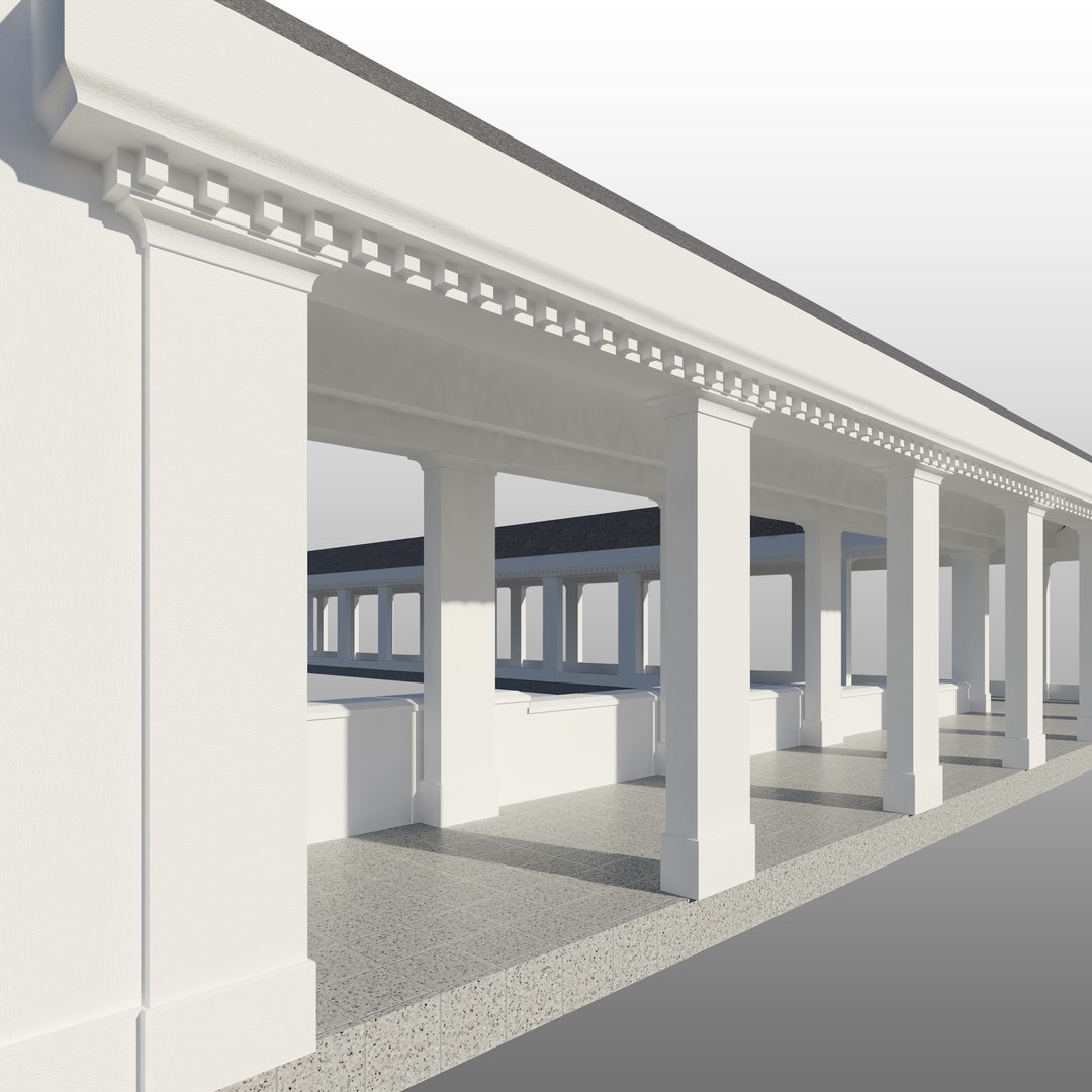 3d Colonnade