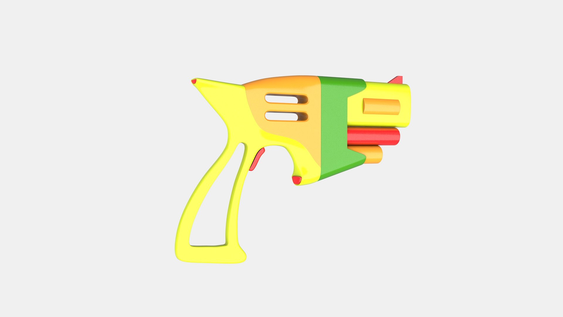 Toy Gun 3 3D model - TurboSquid 1740226
