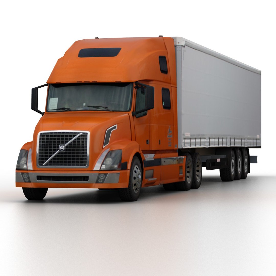 2003 vn truck 3d model