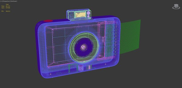 Polaroid snaptouch 3D model - TurboSquid 1258457