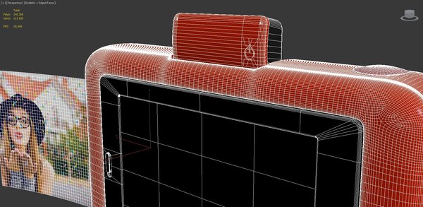 Polaroid snaptouch 3D model - TurboSquid 1258457