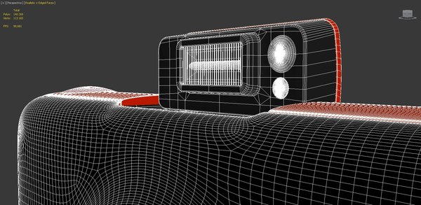 Polaroid snaptouch 3D model - TurboSquid 1258457