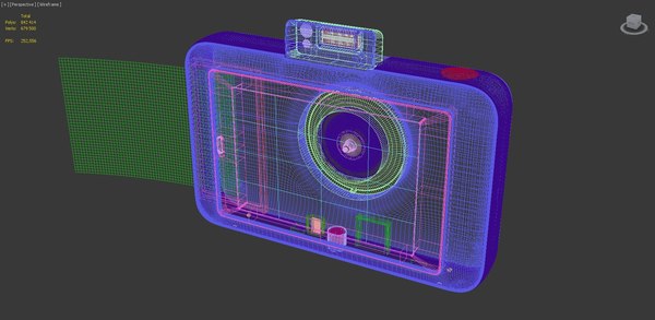 Polaroid snaptouch 3D model - TurboSquid 1258457