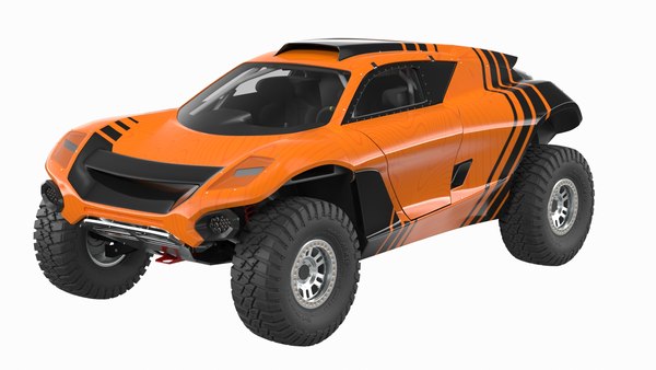 modelo 3d Off Road Racing SUV eléctrico Limpio Rigged - TurboSquid 1908134