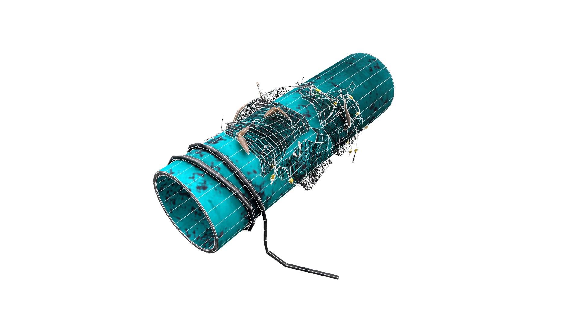 3D model water pollution sewage pipe - TurboSquid 1586471