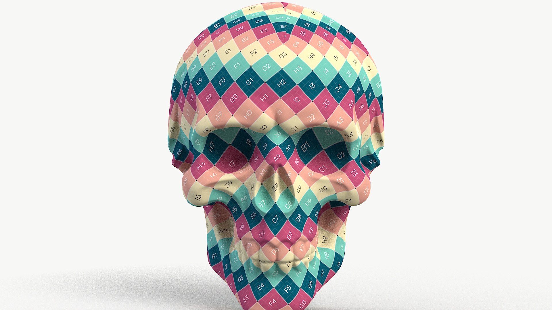 3D Skull 25 Textured Model - TurboSquid 2308605