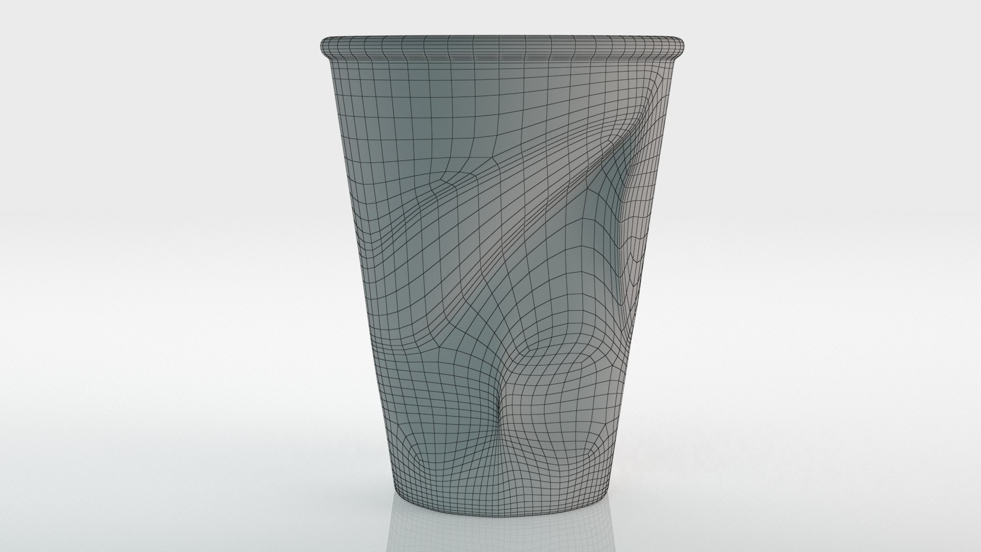 3D Crumpled ceramic glass - TurboSquid 2168277