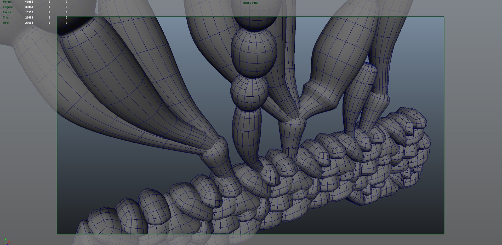 3d Albugo Genus Oomycetes Model