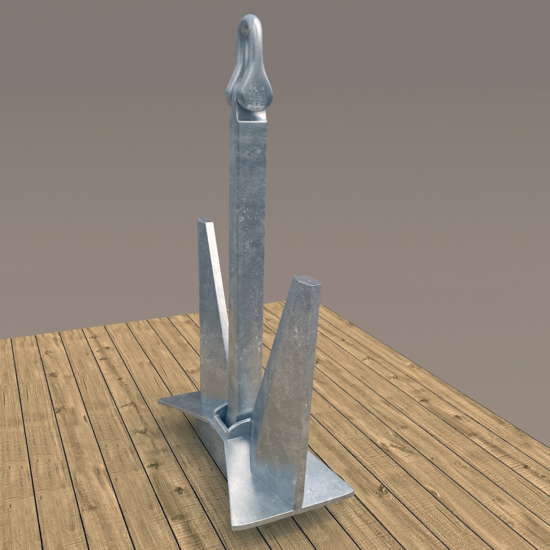 3d Model Pool Anchor