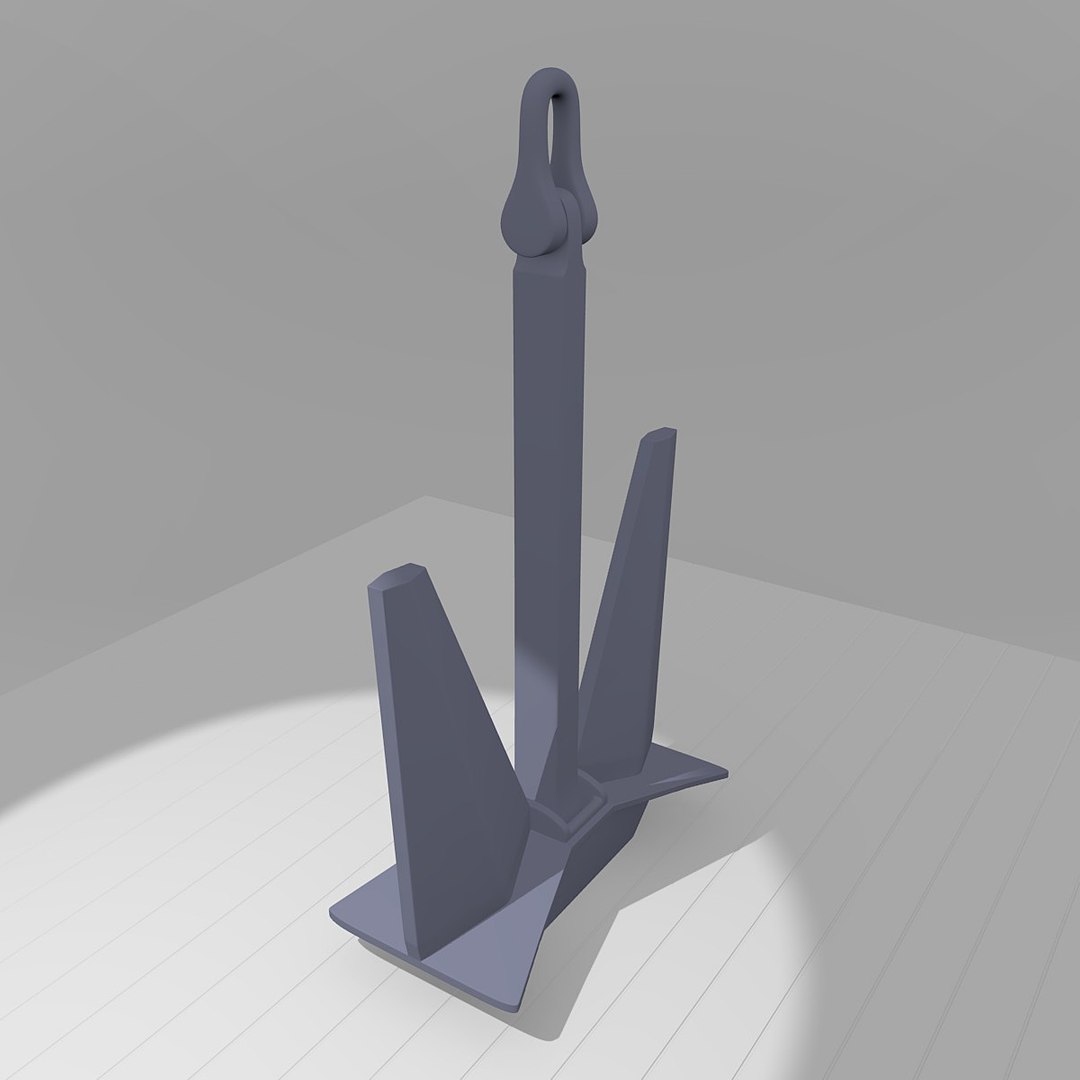 3d Model Pool Anchor