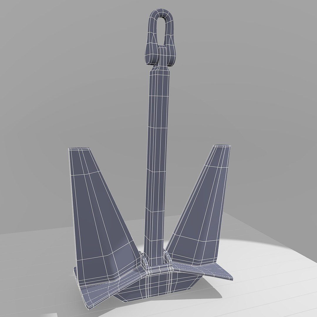3d Model Pool Anchor