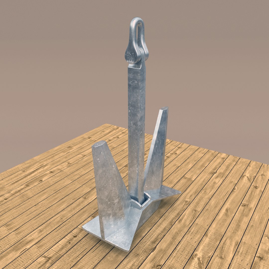 3d Model Pool Anchor