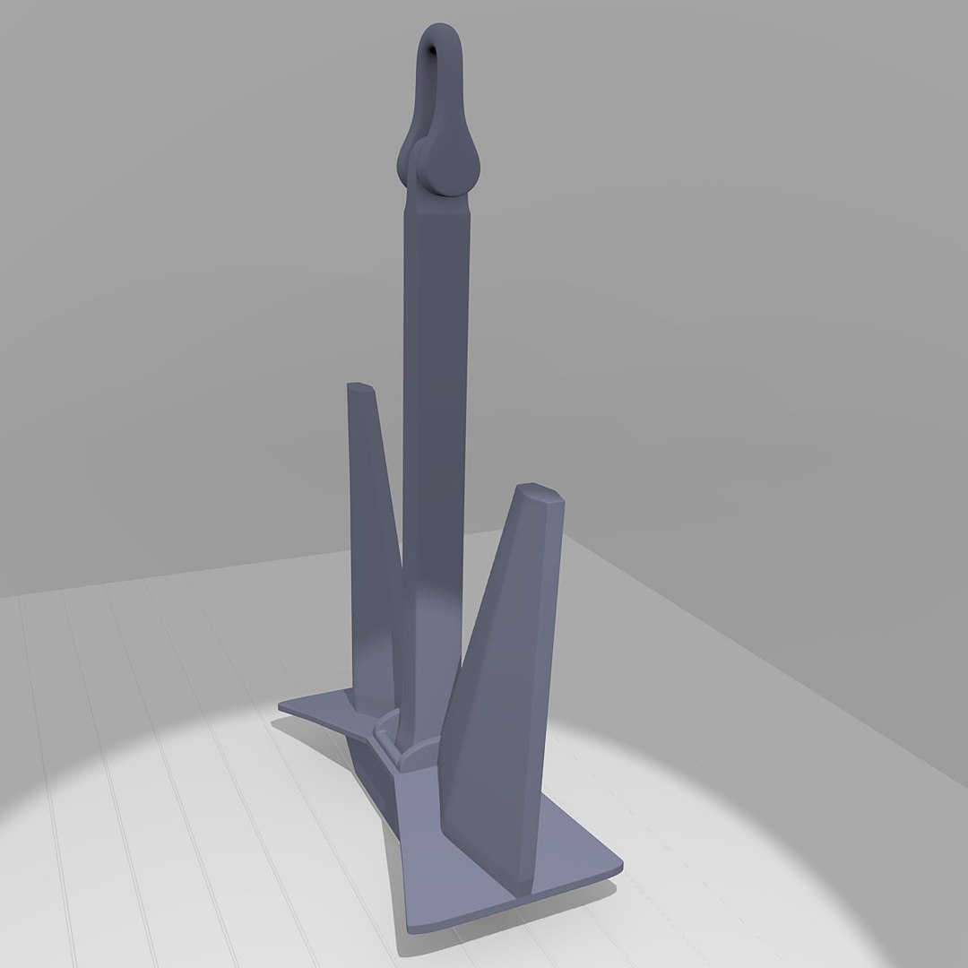 3d Model Pool Anchor