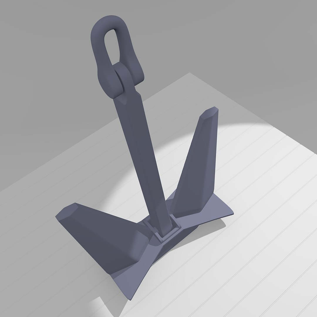 3d Model Pool Anchor