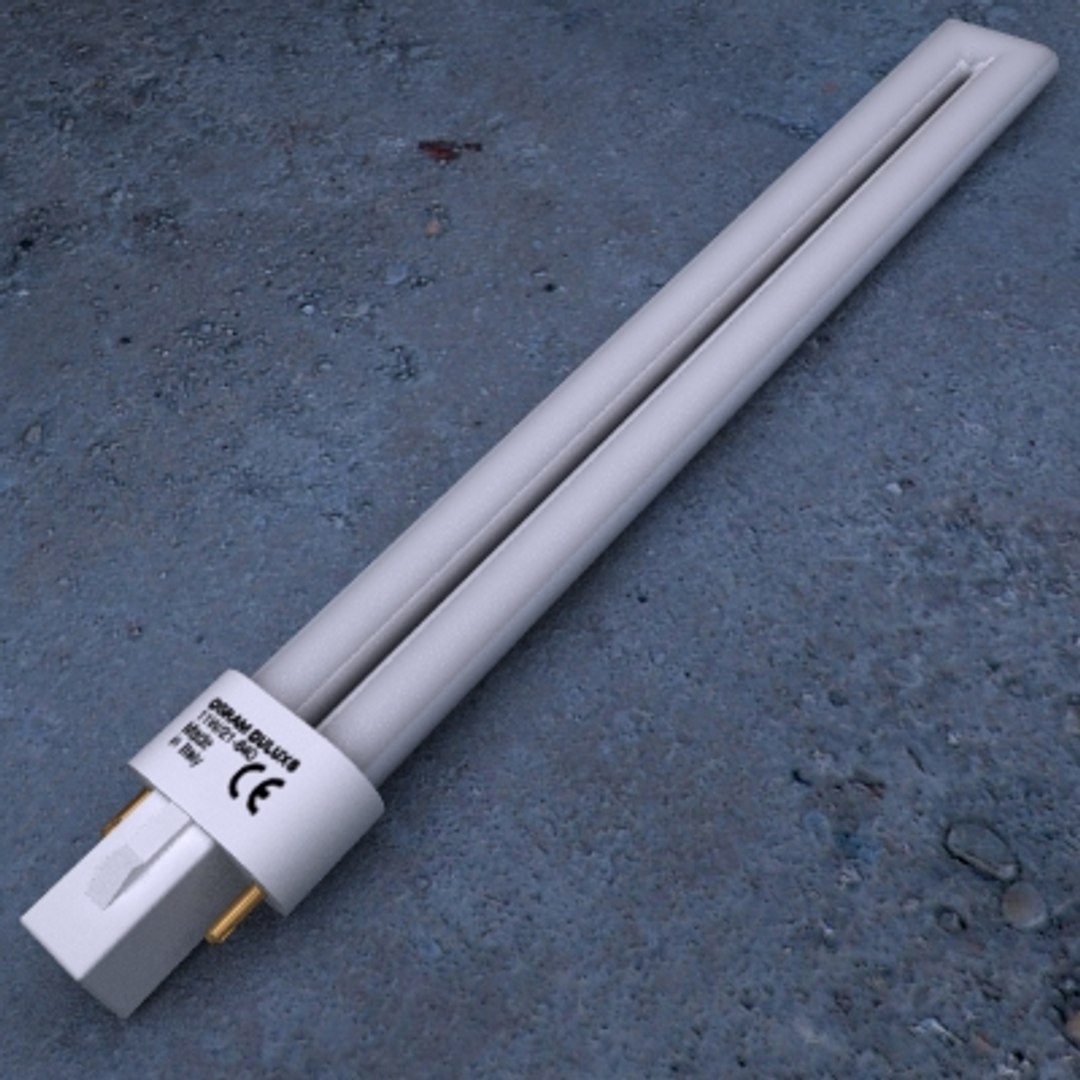 3d Halogen Tube